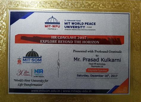 Prasad Kulkarni On Linkedin Another Session In A Rowthanks Mit