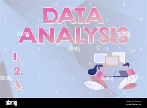 Text Sign Showing Data Analysis Word For Translate Numbers To