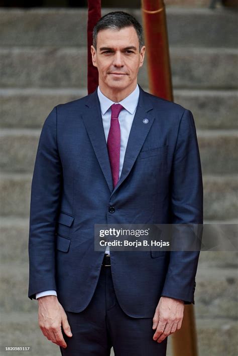 President Of The Spanish Government Pedro Sanchez Attend The Solemn