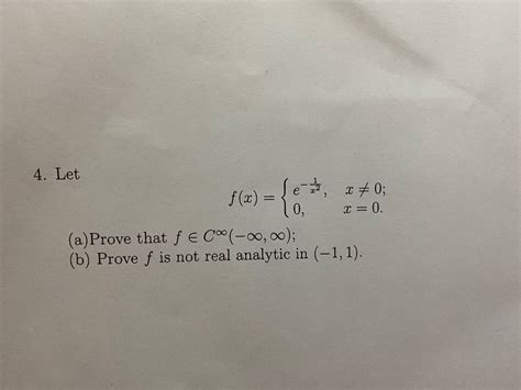 Solved Let F X Sex X A Prove That Fe Chegg Com