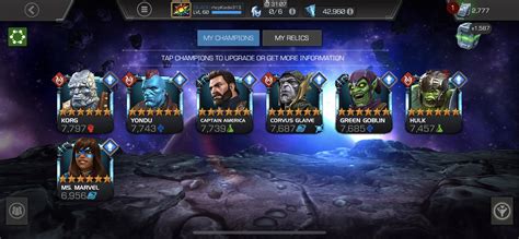 My MCOC Stars Who To Rank Up R MarvelContestOfChamps