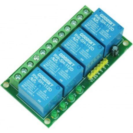 4 Channel Relay Board Electronics Lab Com
