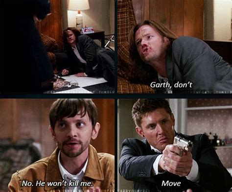 Spnsherry Gavin Supernatural Reaper Trap Supernatural Garth
