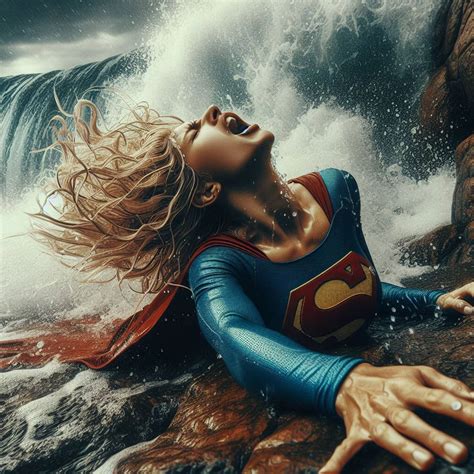 Supergirl Vs Wave 20 By Dtostng On Deviantart