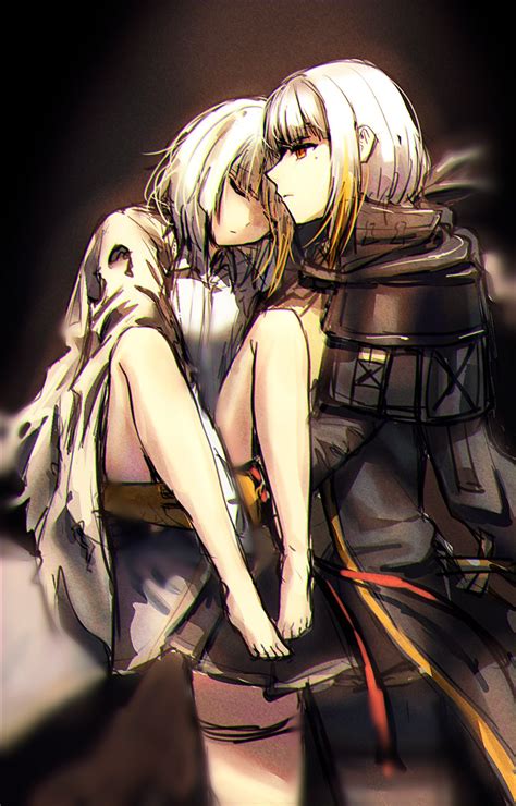 Commander M16a1 And M16a1 Girls Frontline Drawn By Xanax025 Danbooru