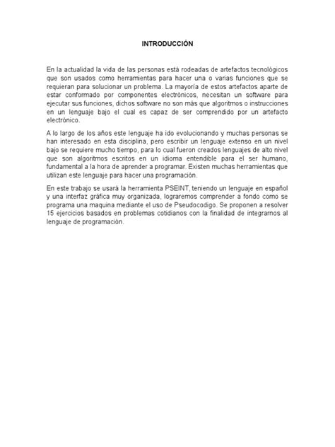 algoritmos pseint pdf lenguaje de programación algoritmos