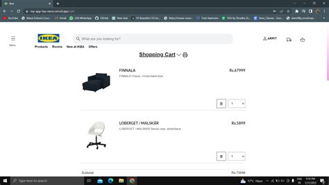 GitHub ArpitSaraswat1997 Ikea Clone Ikea Is The One Of The Famous Website For Buying