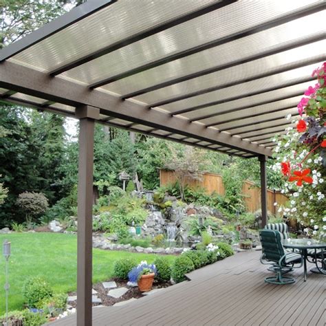 Lexan Polycarbonate Pergola Roof Panels Thickness Design China
