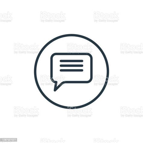 온라인 학습 개념에서 채팅 아이콘 벡터 채팅 편집 가능한 스트로크의 얇은 선 그림입니다 웹 및 모바일 앱 로고 인쇄 미디어에 사용하기 위한 선형 사인을 채팅합니다 공란에