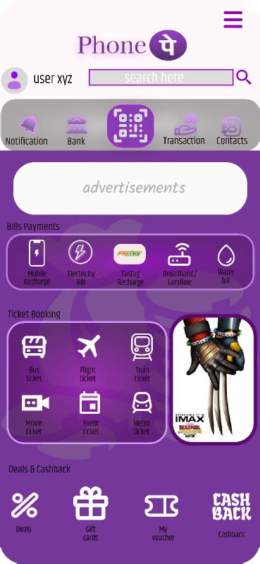 Phone Pe UI Figma