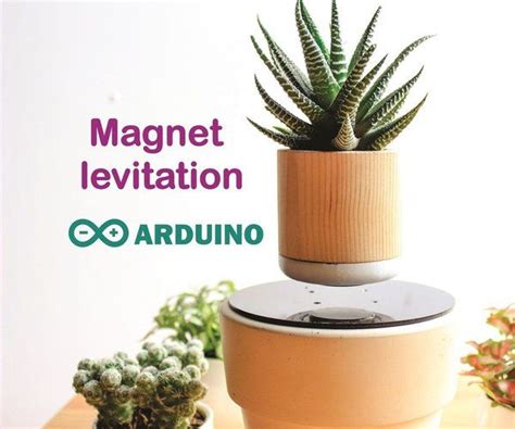 Magnets Electro Magnetism Arduino Levitation Bonsai
