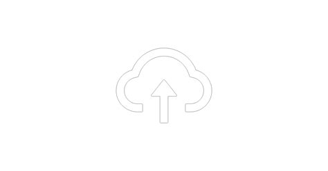 Cloud Upload Outlined React Icon Svg