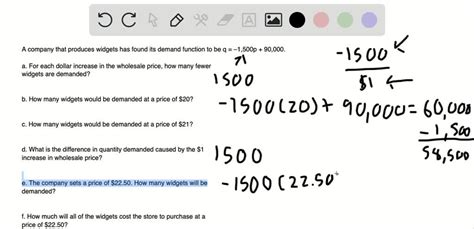 A Company That Produces Widgets Has Found Its Demand Function To Be Q