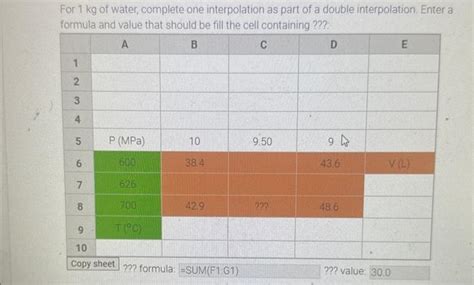 Solved Enter The Calculated Value For The Linear Chegg