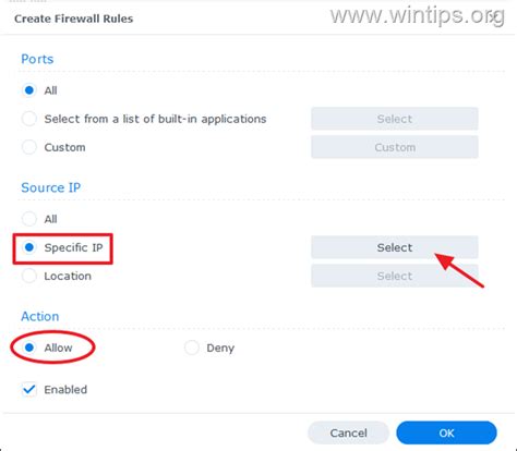 how to block access to synology nas from other countries