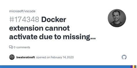 Docker Extension Cannot Activate Due To Missing Extension Dependency But Dependency Is Present