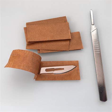 Stainless Steel Scalpel With 10 Blades — Urbeco