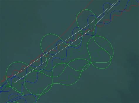 correcting a wobbly path between waypoints arduboat ardupilot