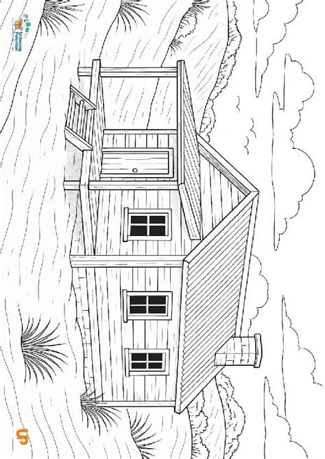 Colour Storm Boy A4 Printable Australian Story Colouring Book 20 Pages