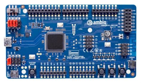 Ambiq Apollo3 Blue Mcu Bluetooth 5 Le Soc Development Board Project 1