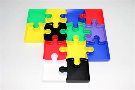 22 jigsaw puzzle sorting trays por grandpa 3dprints descargar modelo