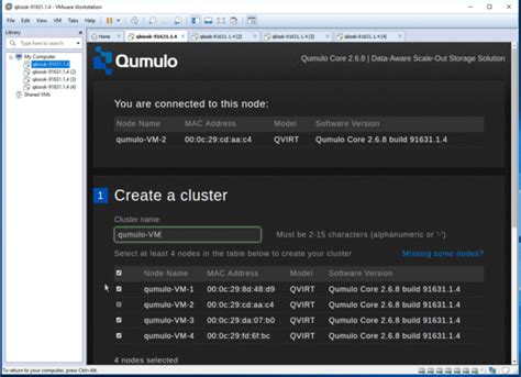 How To Create A Qumulo Cluster On Windows Qumulo Documentation