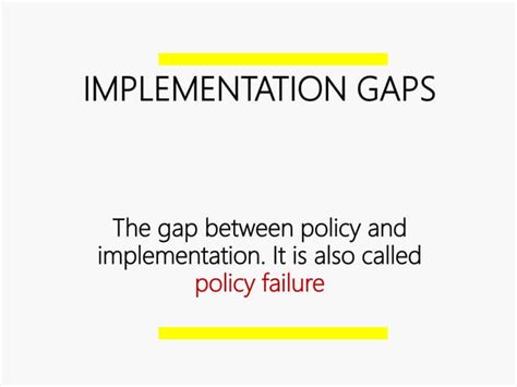 Public Policy Implementation Pptx