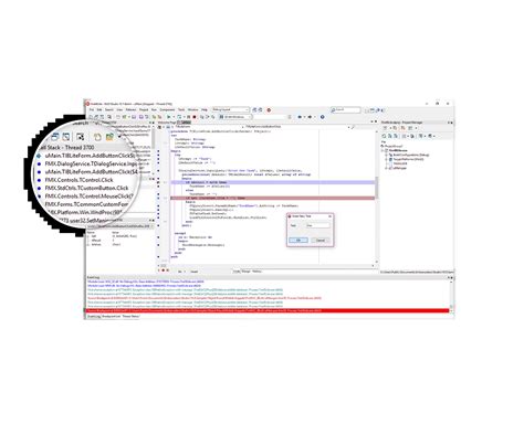 C Builder Debug Features Embarcadero