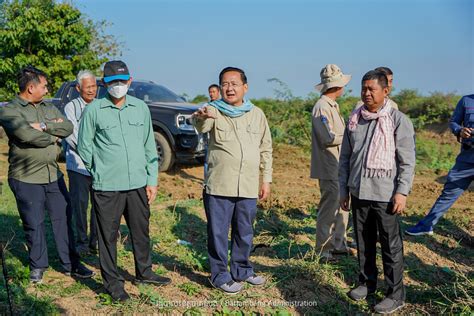 ឯកឧត្តម សុខ លូ អញ្ជើញដឹកនាំក្រុមការងារជំនាញ ចុះពិនិត្យស្ថានភាពដោយផ្ទាល់ នៅចំណុចទីតាំងដីតំបន់២
