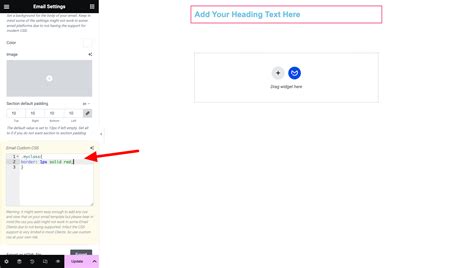 How To Add Custom Css To Emails Elemailer