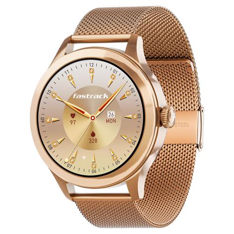 Buy Online Fastrack Noir Pro Womens Smartwatch With 30 Cm Super Amoled