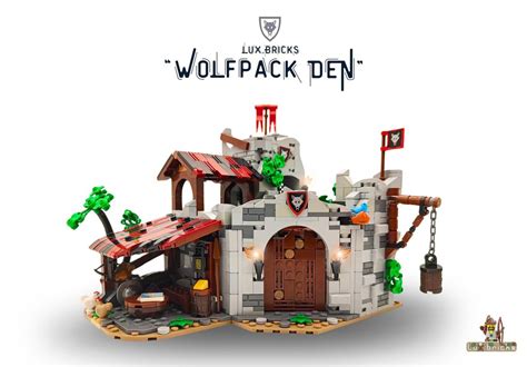 Lego Moc Wolfpack Den By Lux Bricks Rebrickable Build With Lego