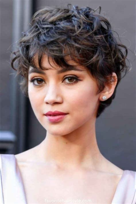 15 Best Curly Pixie Cuts Bangs Favorite Hair Styles Trendy Haircuts