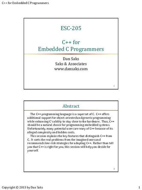 C For Embedded C Programmers Pdfcoffeecom