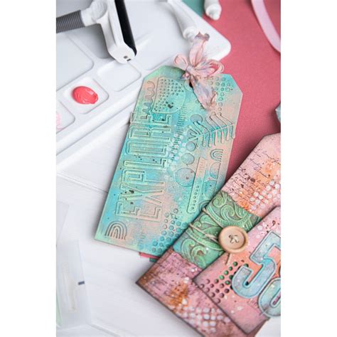 Sizzix • Tim Holtz Thinlits Die Set Alphanumeric Bulletin 43pcs