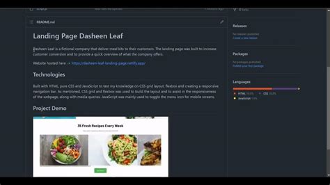 Tips On Formatting A Readme File For Github Projects Youtube