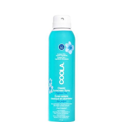 Coola Classic Sunscreen Spray Spf30 Fragrance Free Cult Beauty