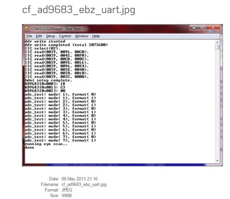 Ad9683s Evb Problem Qanda Fpga Reference Designs Engineerzone