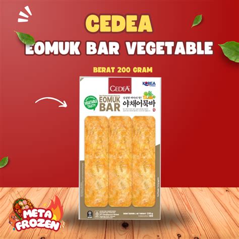 Jual Cedea Eomuk Bar Vegetables 200 Gr Shopee Indonesia