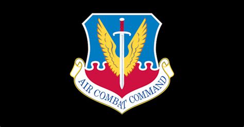 Air Combat Command Shield Air Combat Command Shield Sticker Teepublic