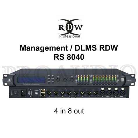 Jual Management Speaker Digital Rdw Dlms Rs 8040 Rs4080 Rs 4080