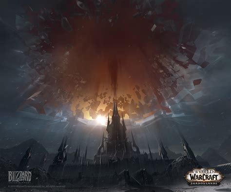 World Of Warcraft Shadowlands Cinematic Artwork By Fabio Zungrone