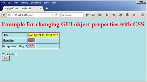 Esp8266 Projects Espbasic Web Interface Css Elements Example
