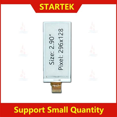 29 Inch Epaper Display 128296 Spi Interface Shelf Label E Paper