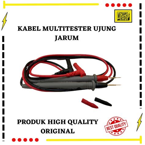 Jual KABEL MULTITESTER MODEL JARUM Shopee Indonesia