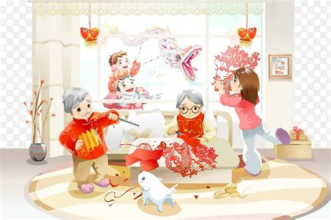 喜庆卡通人物png图片素材下载图片编号9647197 Png素材网