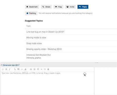 Dimension Tool 2017 SketchUp SketchUp Community