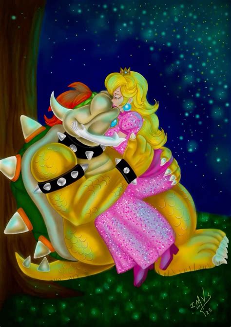 Bowser X Peach In 2025 Bowser Bowser X Peach Fan Art Mario And