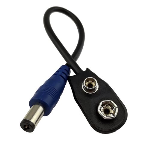 Caline 9V Guitar Effect Pedals Power Supply Battery Snap Clip Connector ...