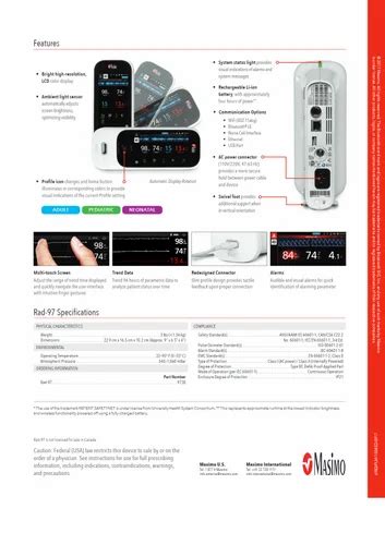 Masimo Rad 97 Spo2 Pulse Rate At ₹ 122000 In New Delhi Id 2855128998397
